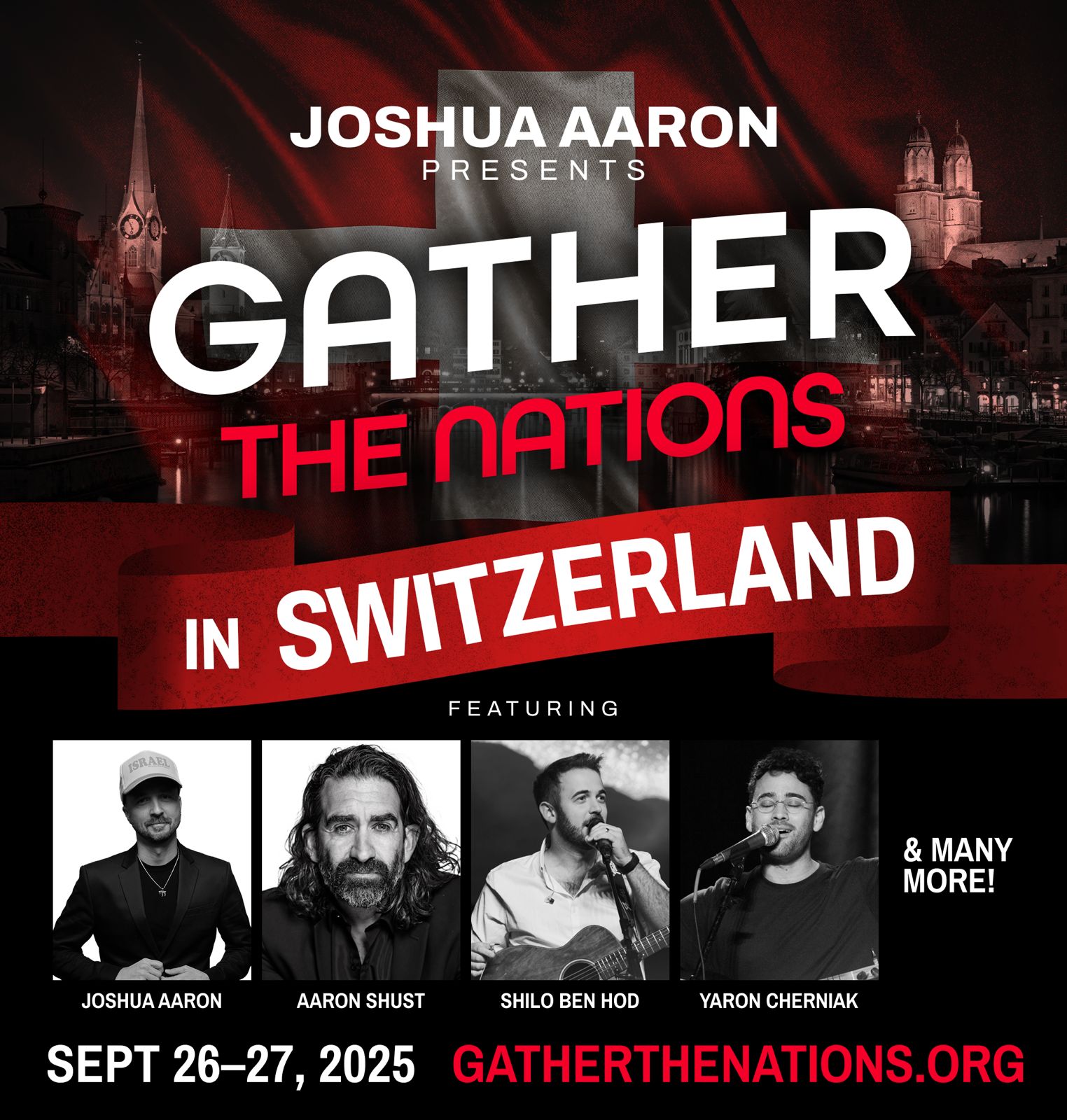 "Gather the Nations" mit Joshua Aaron, Hananya Naftali uvm. - Main